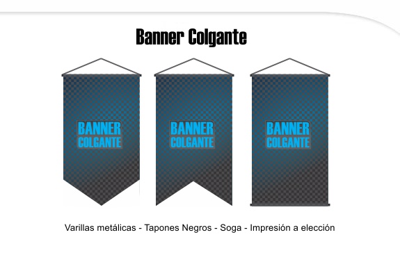 Banners Colgantes Publicitarios